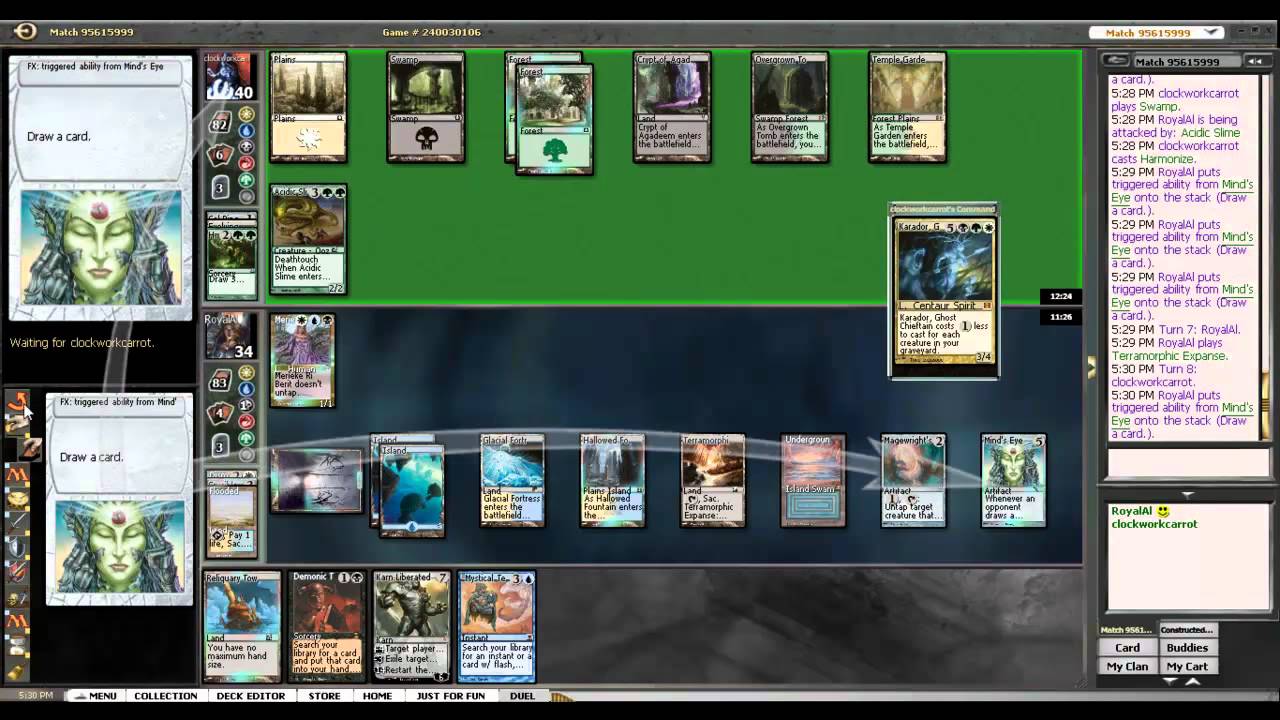 Magic the Gathering: Commander-EDH: Merieke Ri Berit vs. Karador, Ghost ...