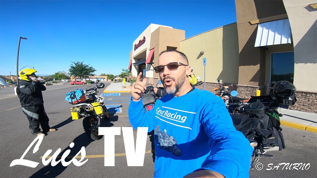 Luis TV. Riding with OCD Customers on 31 Mile Road over the Jemez ...