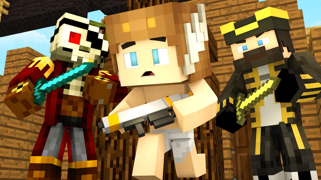 Minecraft - MooseCraft Adventures : BABY HAUNTED PIRATE SHIP !? - YouTube