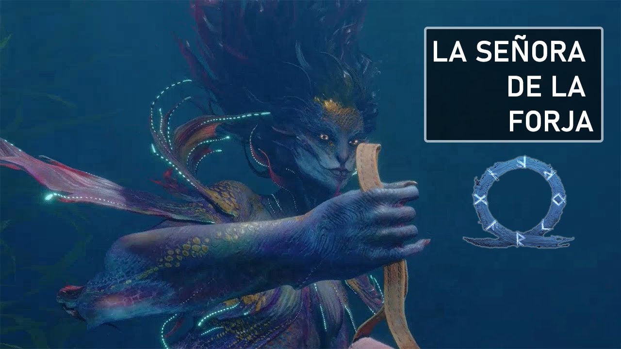 Momento Destacado - La Señora de la Forja - God Of War Ragnarök - YouTube