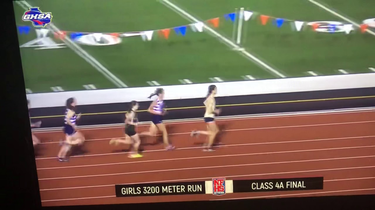 State Championship Girls 3200 meters - YouTube