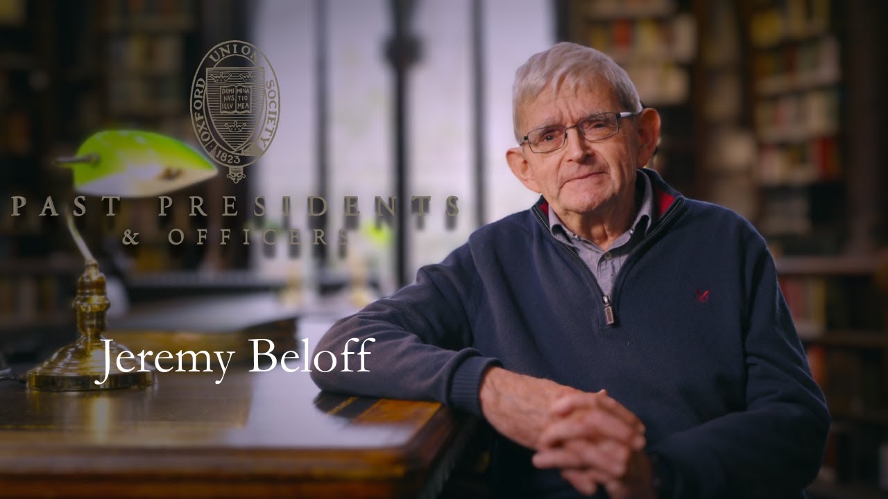 Oxford Union Past Presidents and Officers: Jeremy Beloff - YouTube