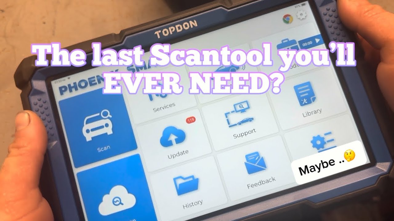 Unboxing the last scan tool You’ll need to buy *potentially - TopDon ...
