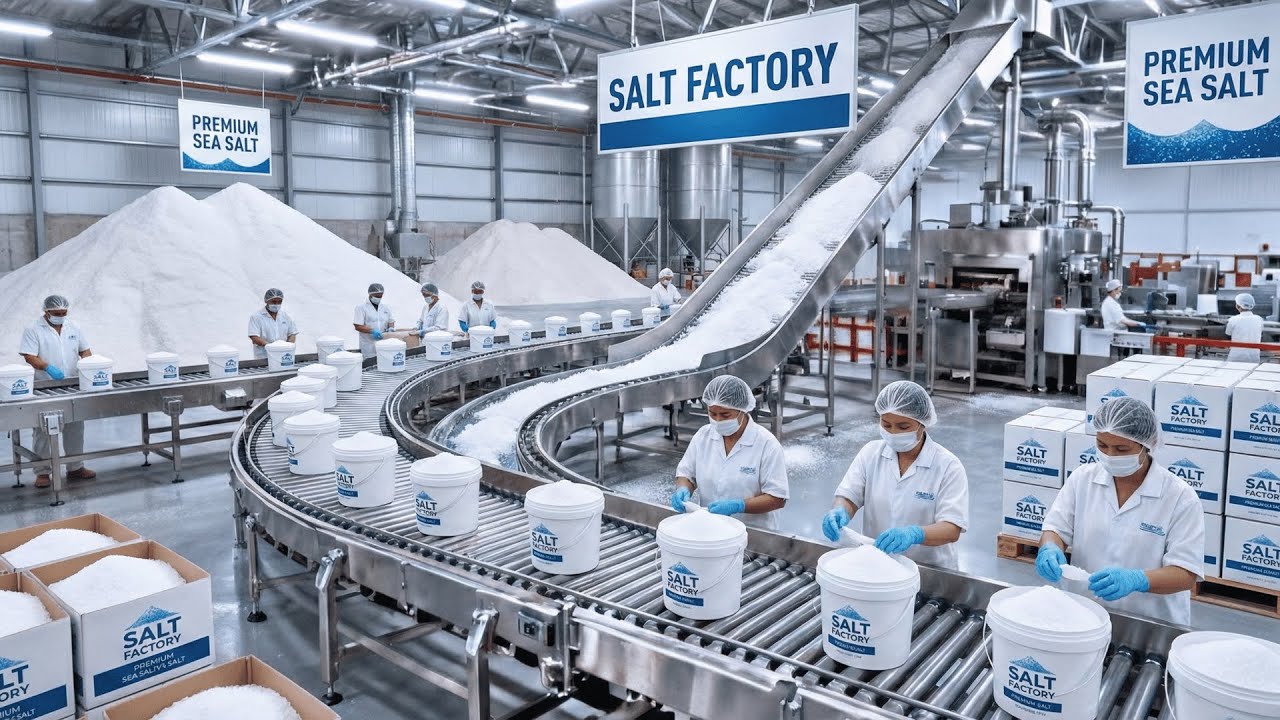 Inside the Salt Mine – Extracting Halite from Underground Cities (Full ...