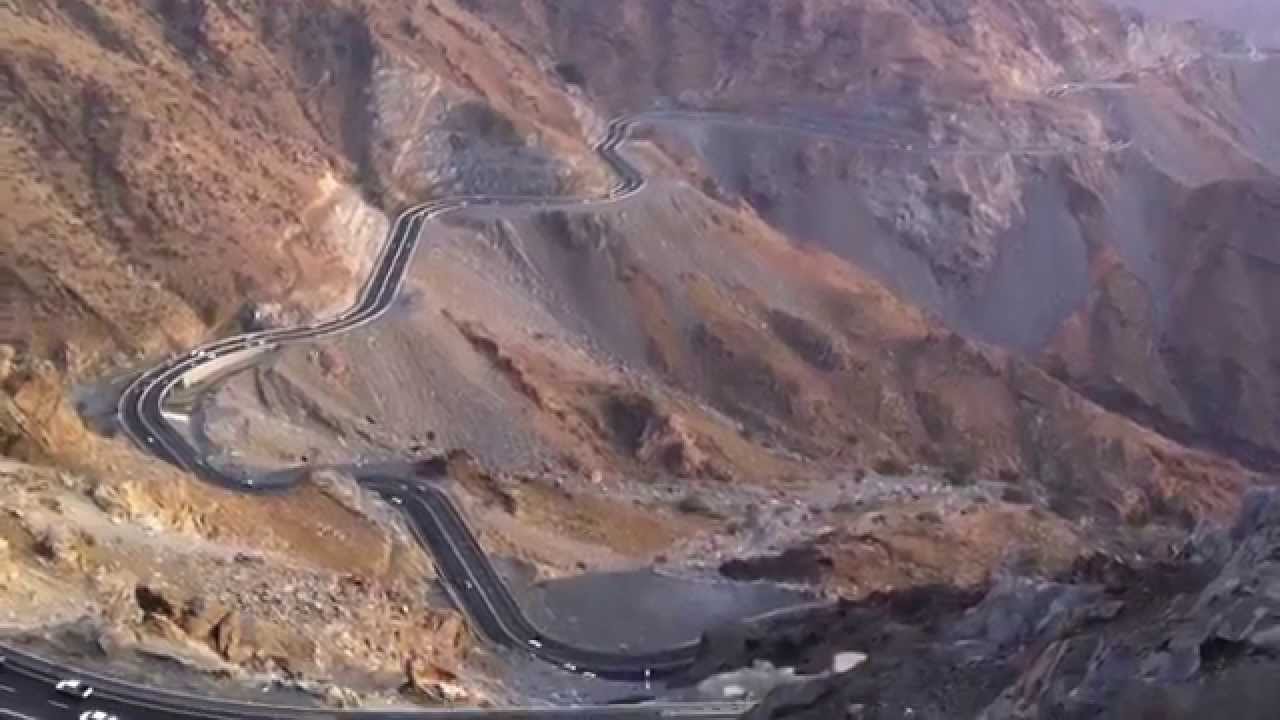 Taif Mountains, view from AlHadha - YouTube
