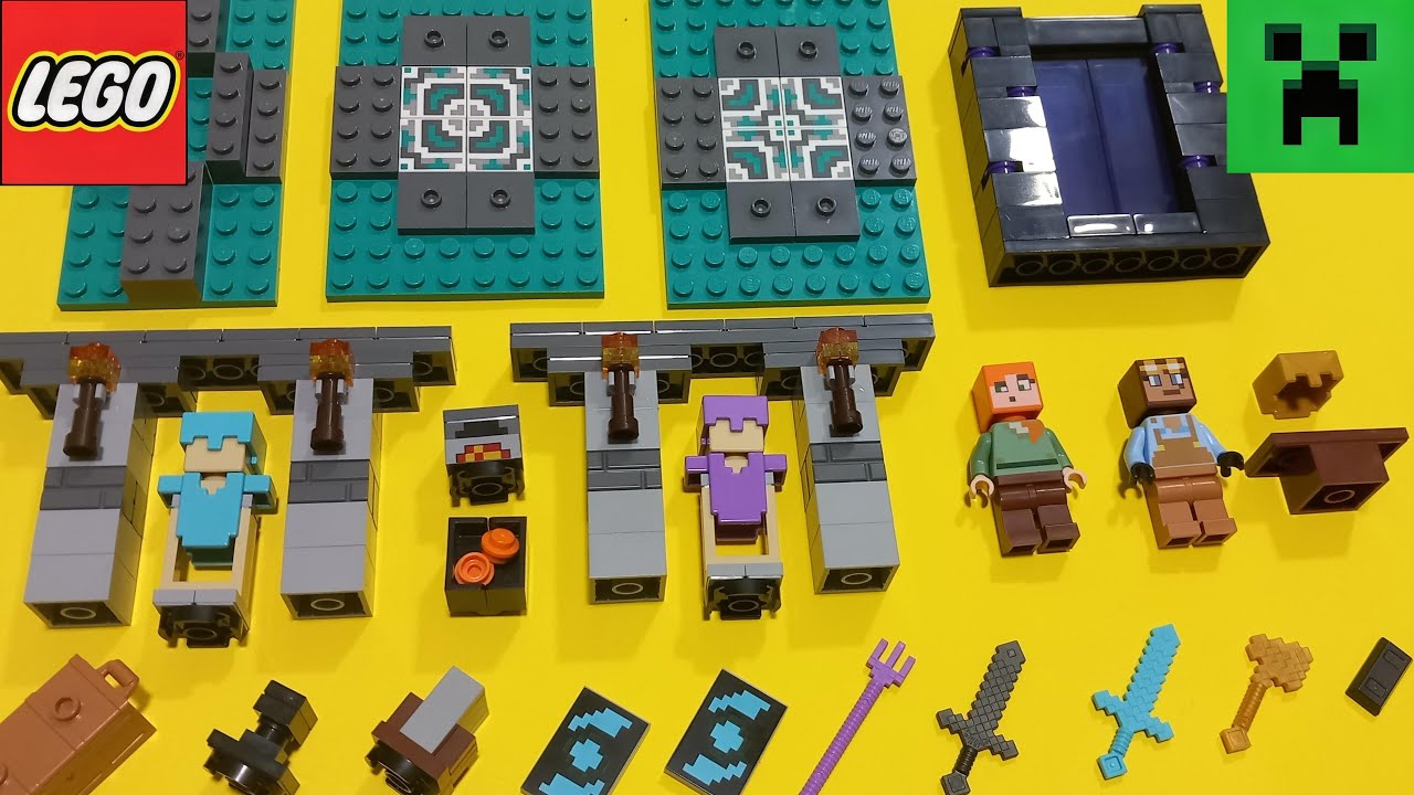 LEGO Review! 2024 The Armory | LEGO Minecraft 2024 January Set - YouTube