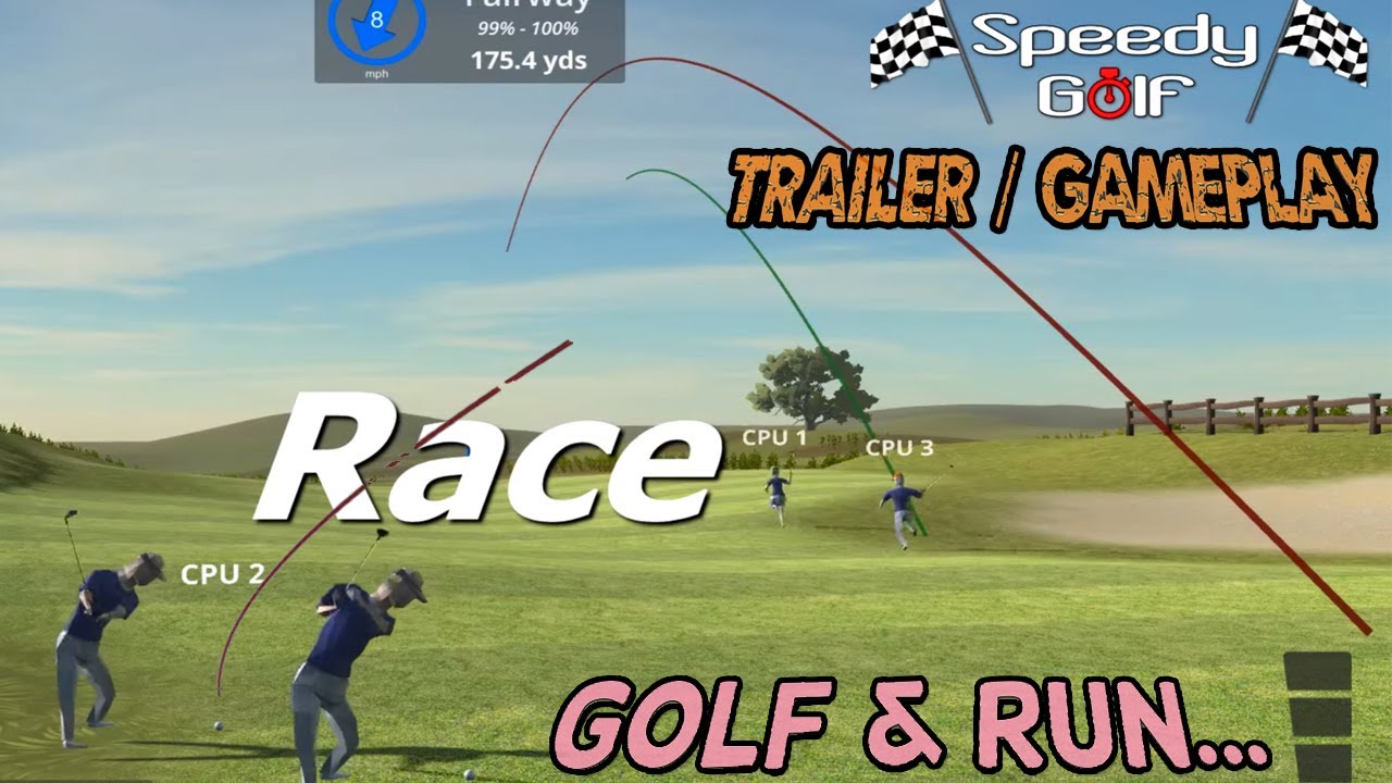 Speedy Golf Trailer + Gameplay Review ( Run & Golf ) PC Steam 4K - YouTube