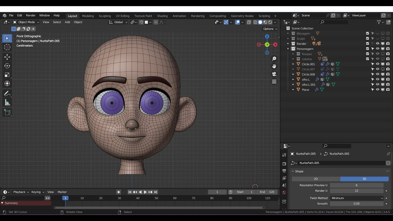 Rigging Facial - Mini Curso Completo de Criação de Personagens com ...