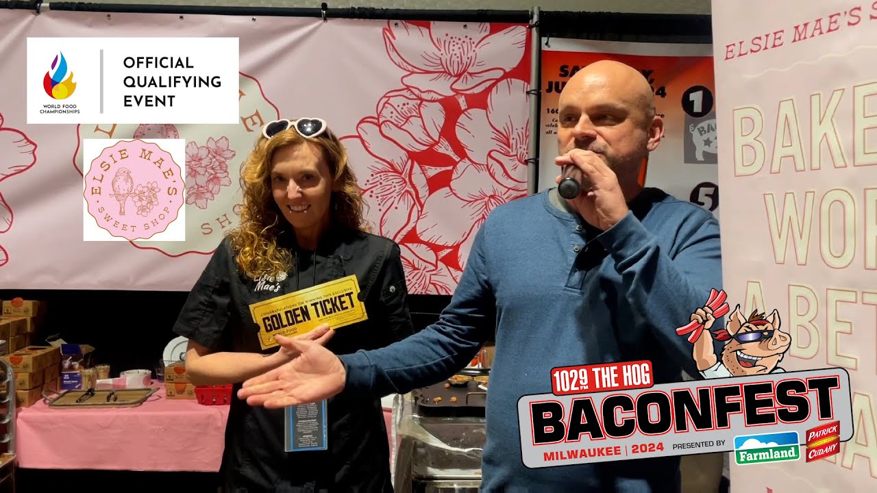 Elsie Mae' Sweet Shop - World Food Champion at Baconfest 2024 - YouTube