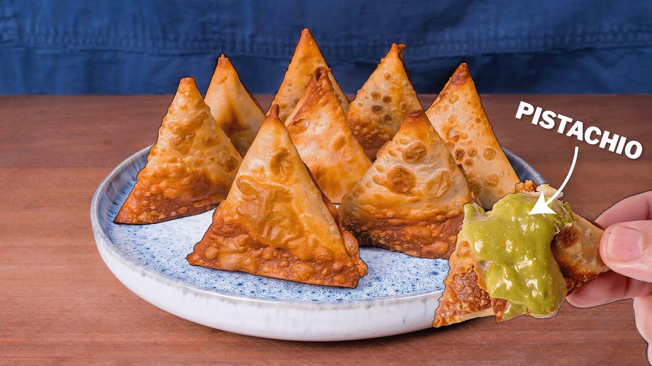 These Dessert Samosas are an ELITE Pastry - YouTube