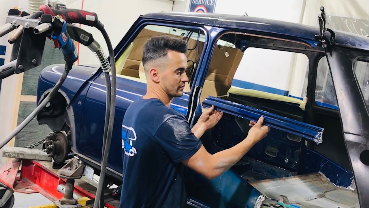 Car repair of the type / mini cooper 40 🚗 / from start to finish part ...
