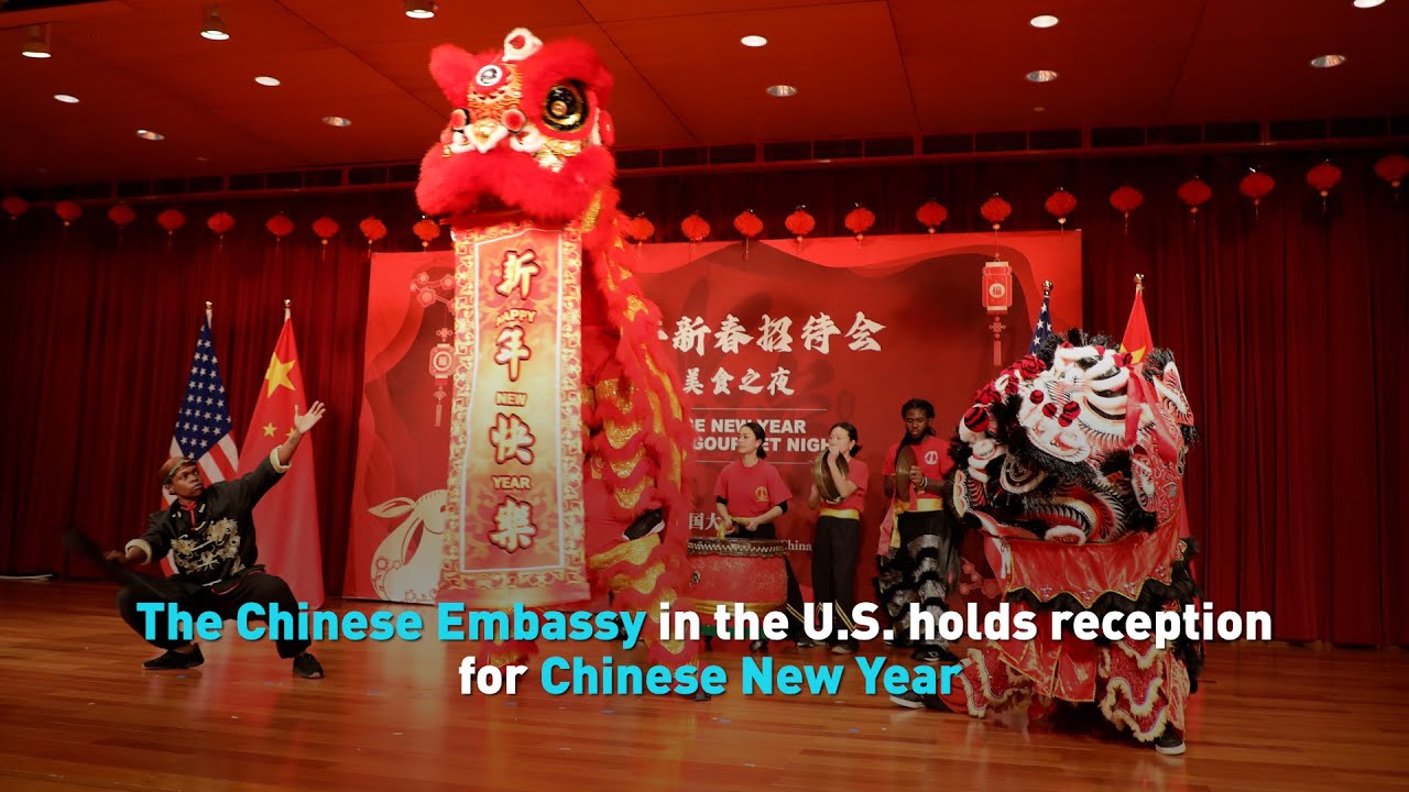 The Chinese Embassy in the U.S. holds reception for Chinese New Year ...