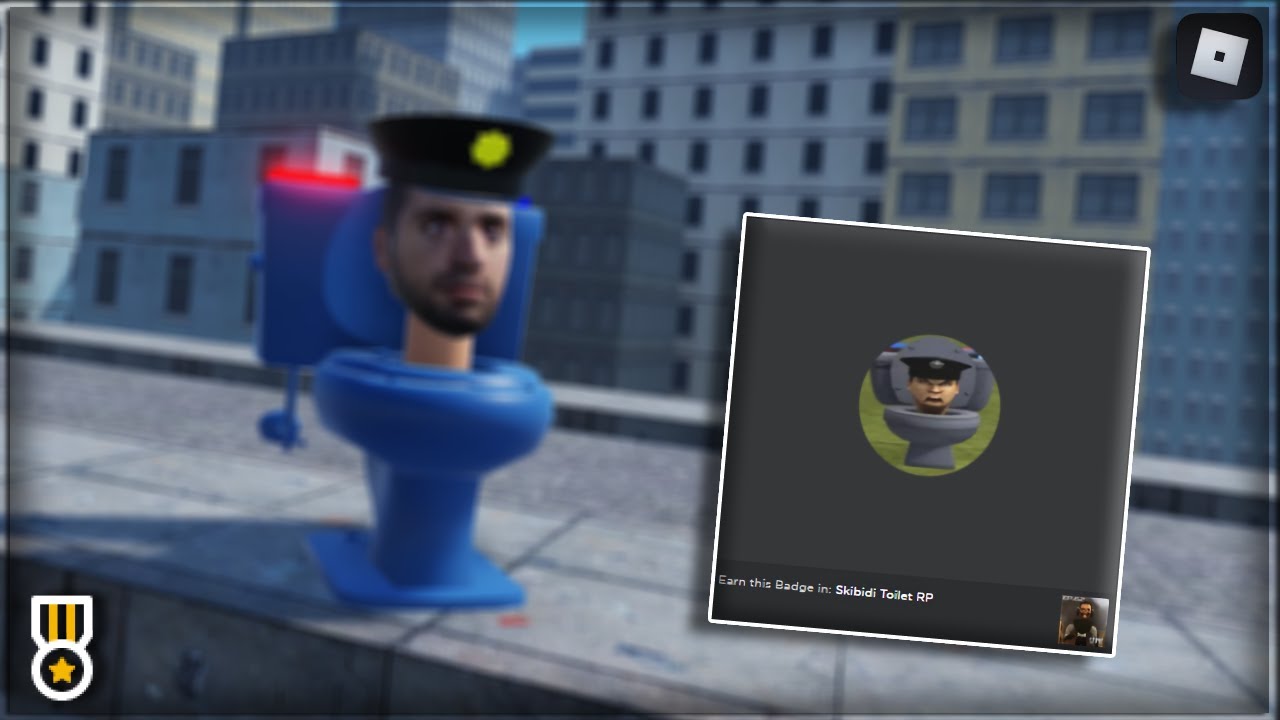 BADGE ‣ Como conseguir o POLICE TOILET BADGE no SKIBIDI TOILET RP ...