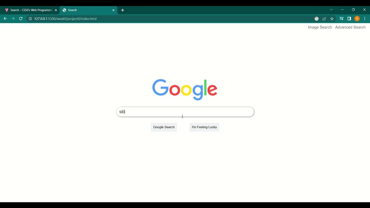 CS50W - Project0 - Search - YouTube