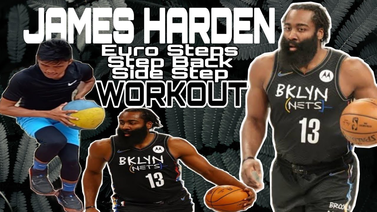 James Harden| Euro steps_Side step_Step Back WORKOUT| Basketball #4 ...
