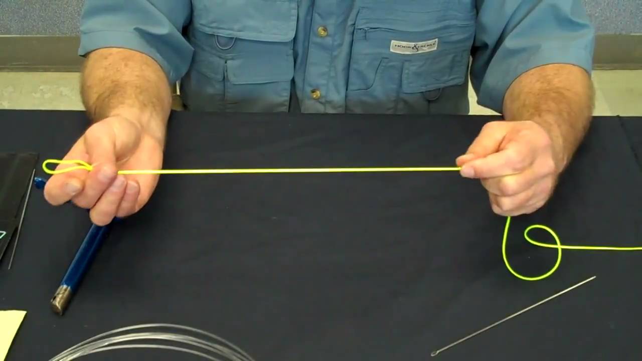 IGFA School of Sportfishing: Making a Wind On Leader - YouTube