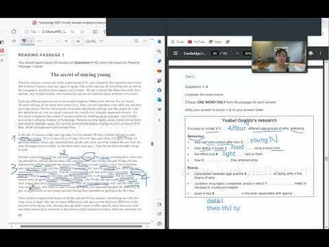 Giải đề reading Cambridge 14 Test 4 Passage 1 Ielts Đường Phương - YouTube