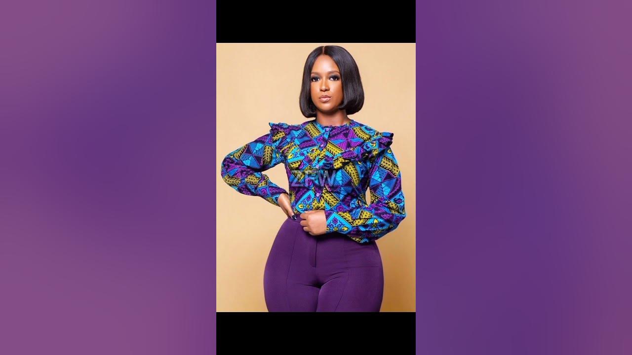 Latest New Ankara African Print Blouse Styles Trending Ankara African