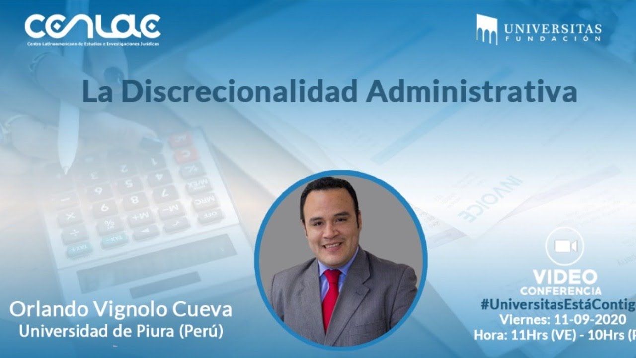 La Discrecionalidad Administrativa - YouTube