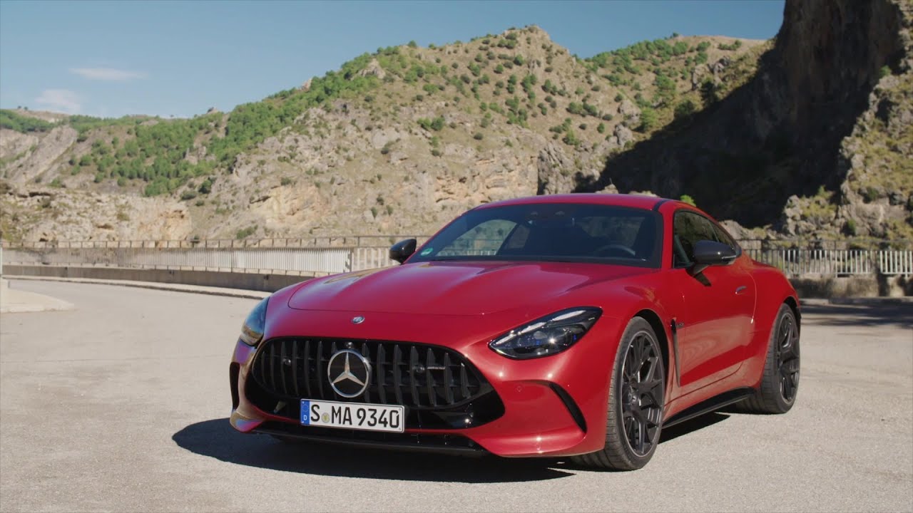 The new Mercedes-AMG GT 63 4MATIC+ Coupe Design in Patagonia Red - YouTube