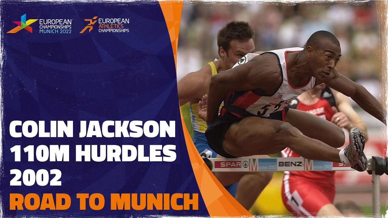 Colin Jackson Becomes Four-time Champion | Munich 2002 | Road To Munich ...