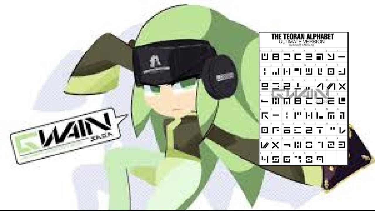 Gwain saga 004 Teoran alphabet translated - YouTube