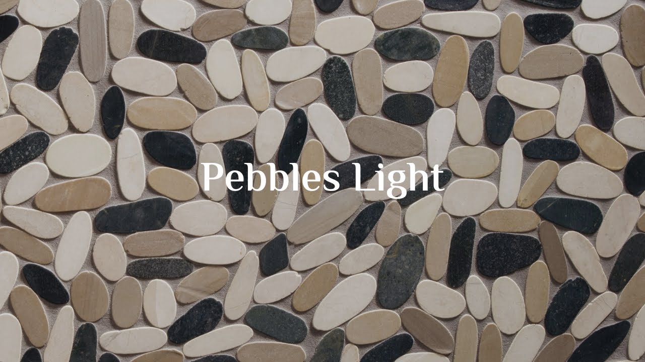Mosaico Pebbles Light - DUNE Cerámica - YouTube