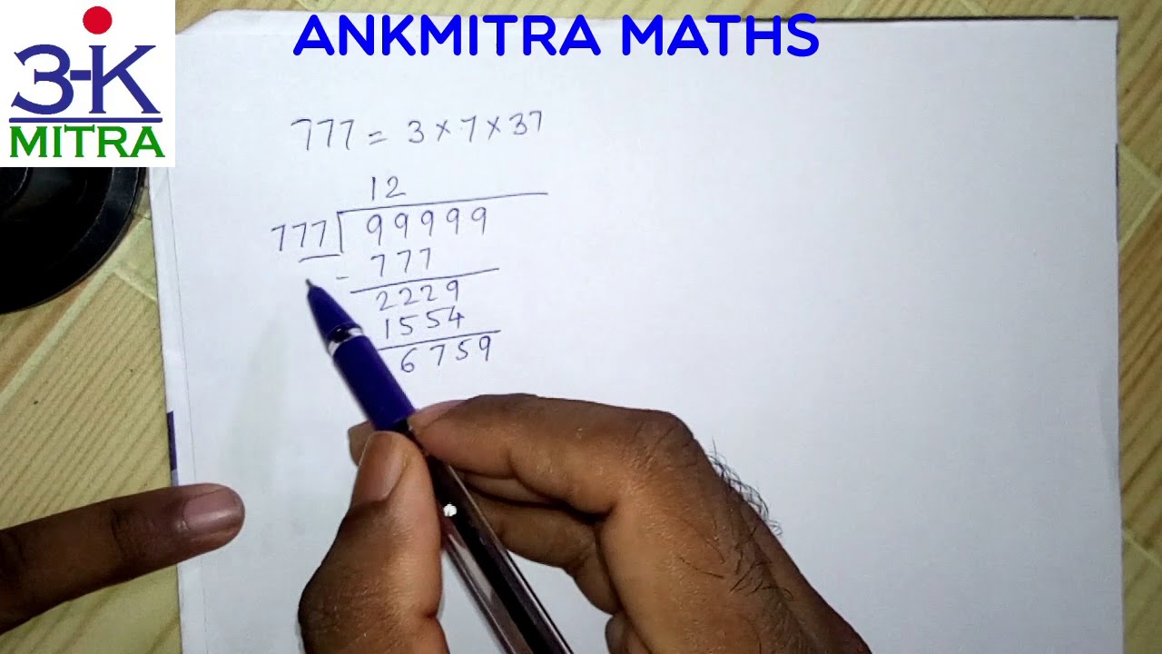 Maths Solutions Find Largest 5 digit Number Divisible By 777 YouTube maths-solutions-find-largest-5-digit-number-divisible-by-777-youtube