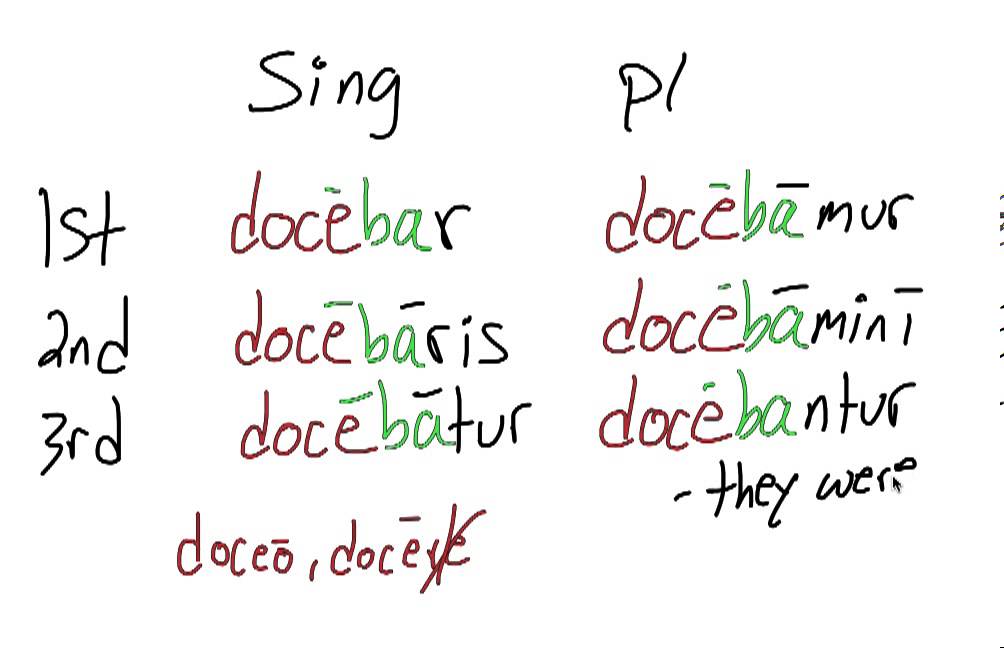 Imperfect & Future Passive of 1st and 2nd Conjugation pg 86 - YouTube