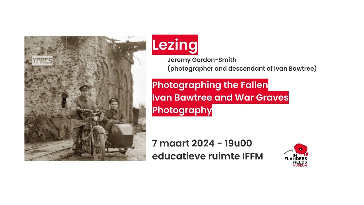 Kent-Ieper lectures 23-24 | Jeremy Gordon-Smith: Photographing the ...