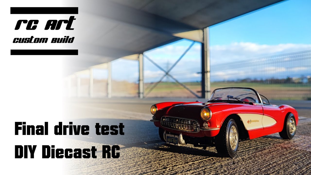 Final Drive Test DIY RC Car Diecast 1:18 - YouTube