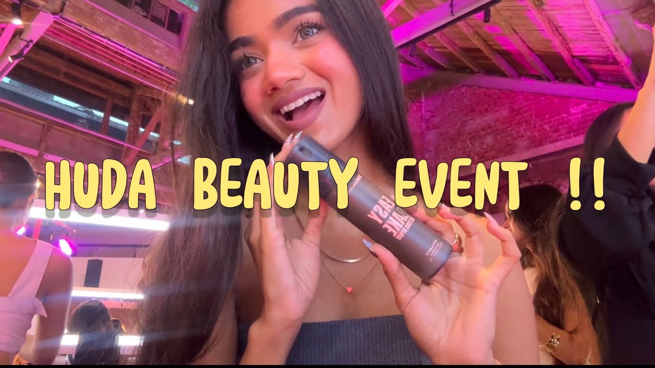 Guess Who’s Back at the Huda Beauty Event?! 🥰💄 - YouTube