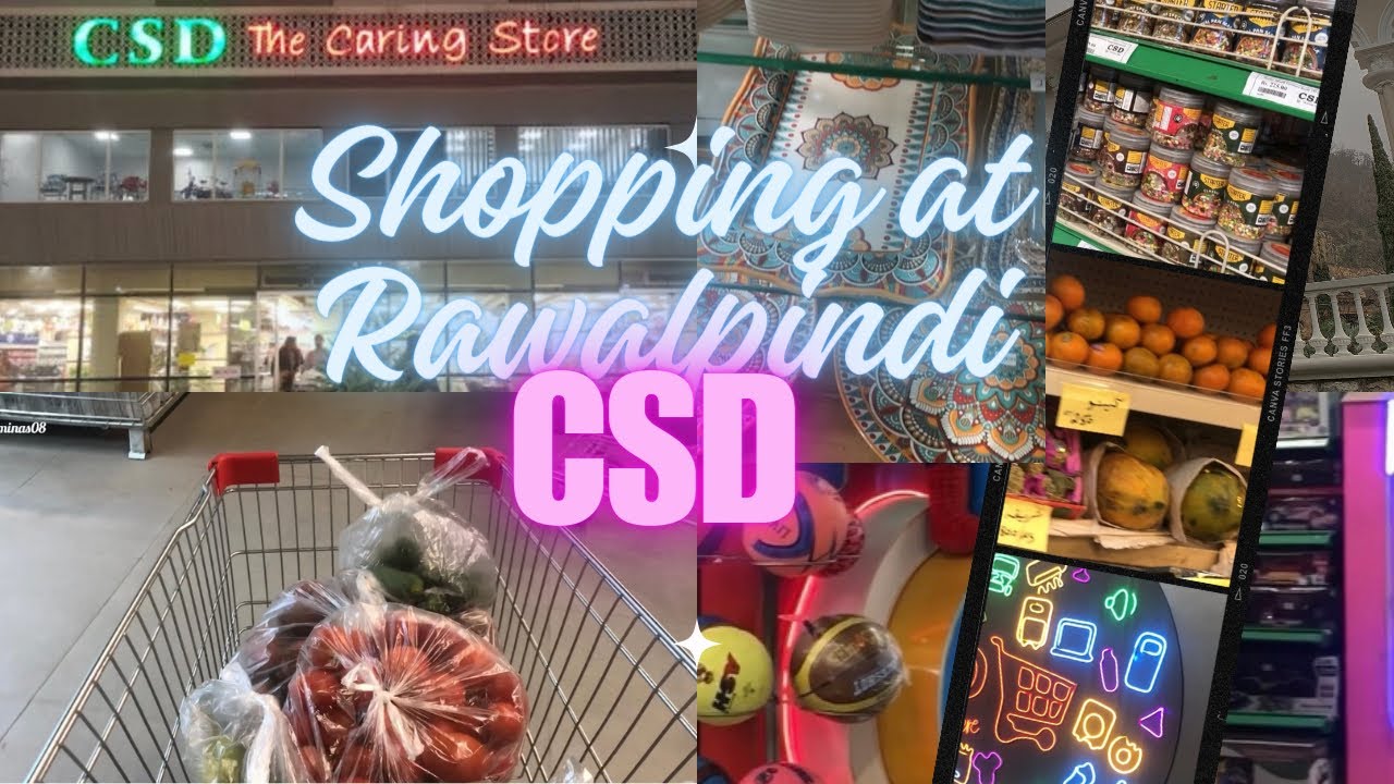 CSD Rawalpindi se ki humne grocery shopping|| largest csd of Pakistan ...