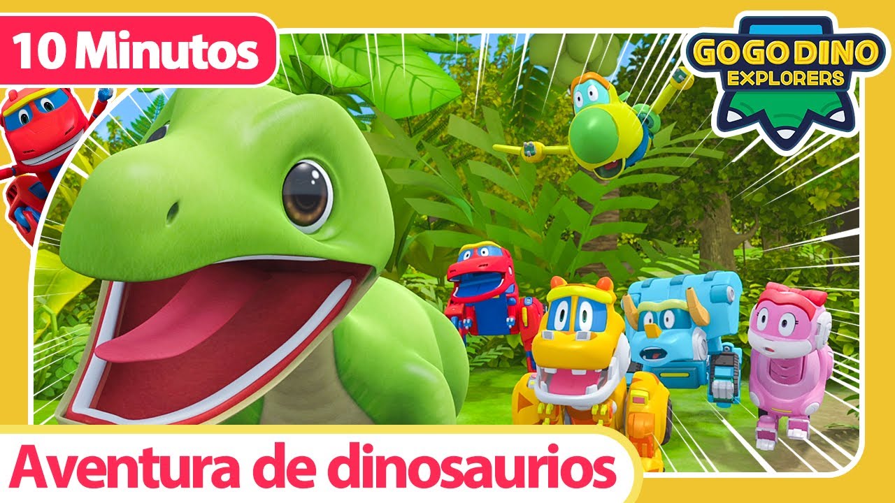 Aventura de dinosaurios GOGODINO | EP04-06 | Compilación 2 | Dibujos animados infantiles ...