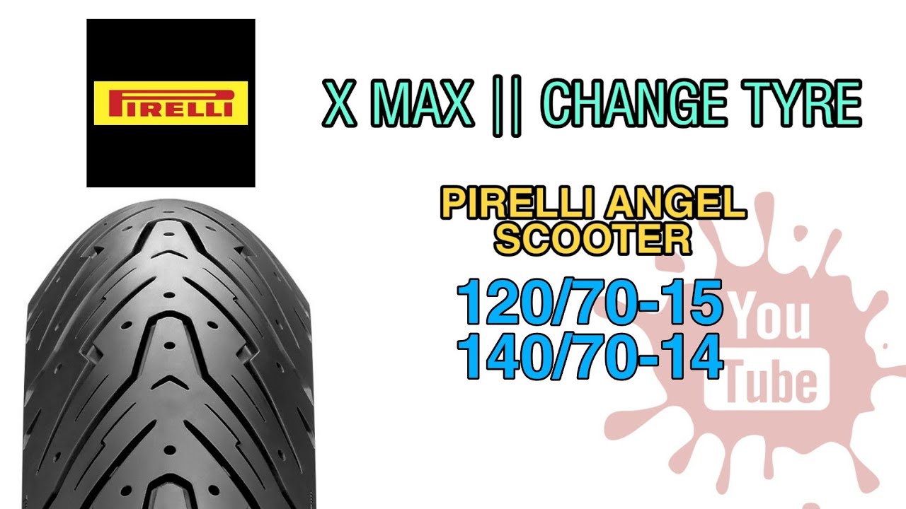 Xmax 250 || Tukar Tayar || Pirelli Angel Scooter - YouTube