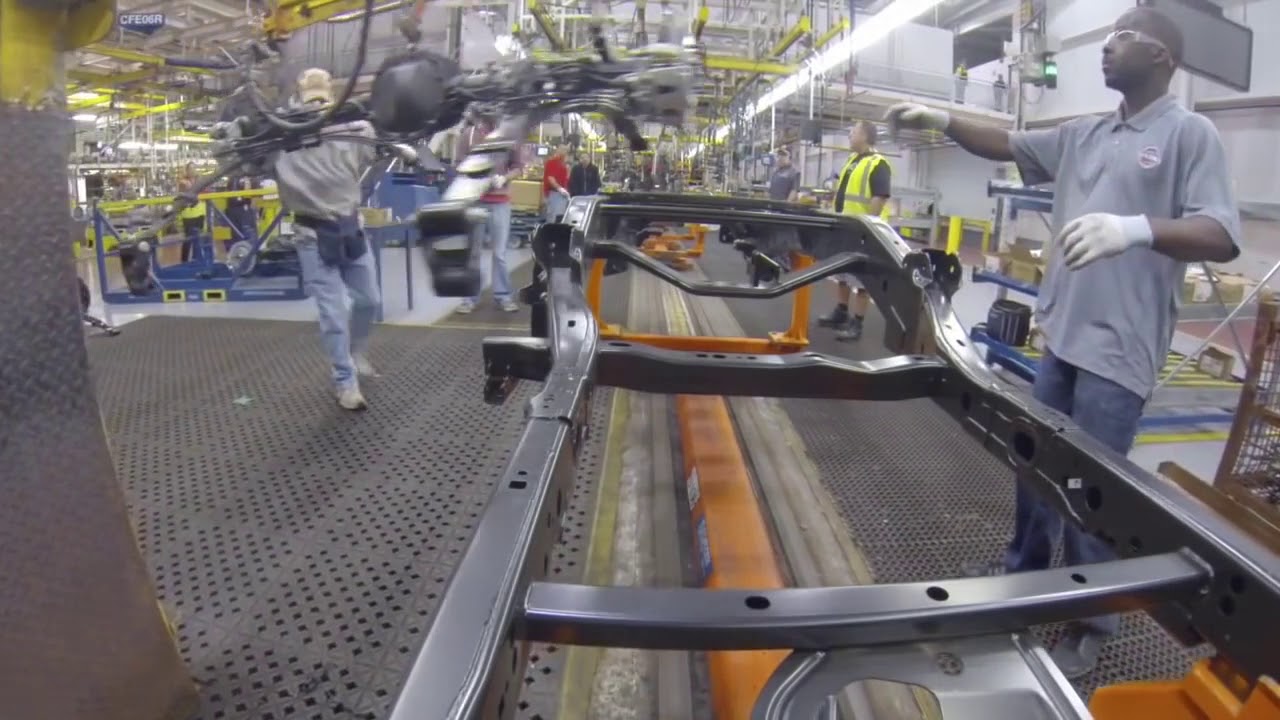 CS-1 Fords Assembly Line - Efficient Manufacturing Systems - YouTube