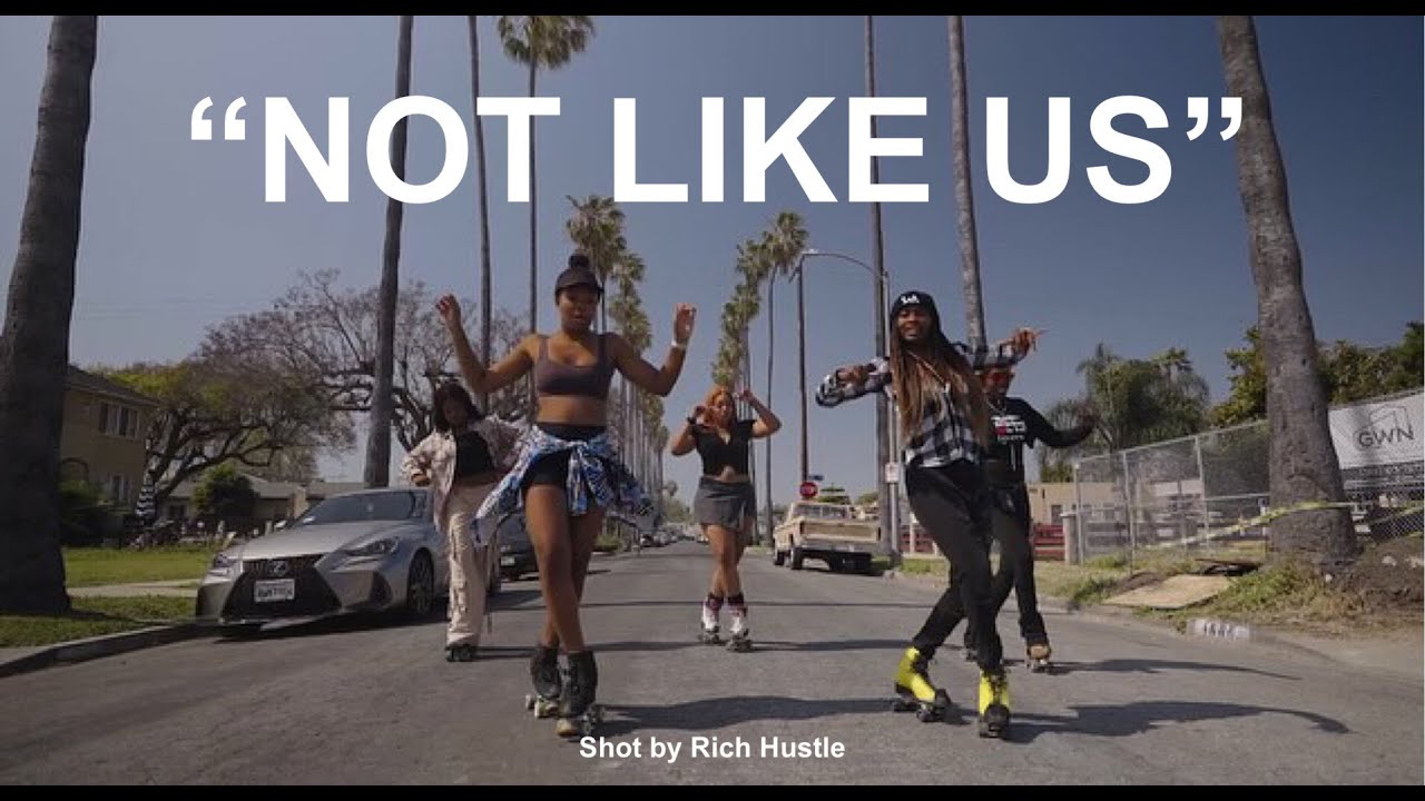 "Not Like Us" Skate Visual shot by Rich Hustle - YouTube