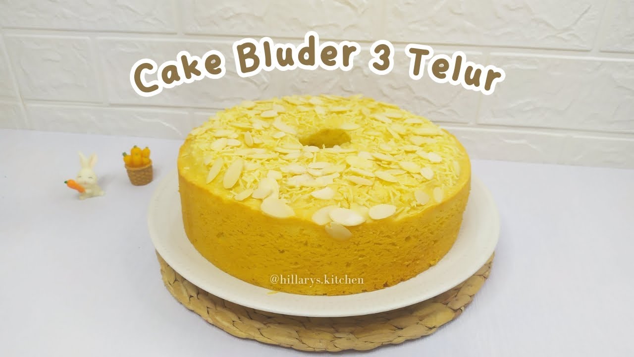 Cake 3 Telur, Hasil Super Montok dan Lembut Meskipun Tanpa SP dan ...