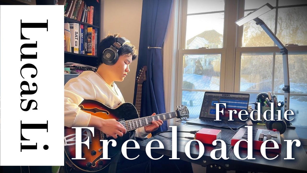 Freddie Freeloader Jazz Guitar solo Lucas Li - YouTube