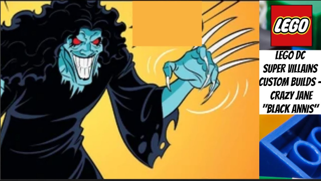 LEGO DC Super Villains Custom Builds - Crazy Jane "Black Annis" (DC ...