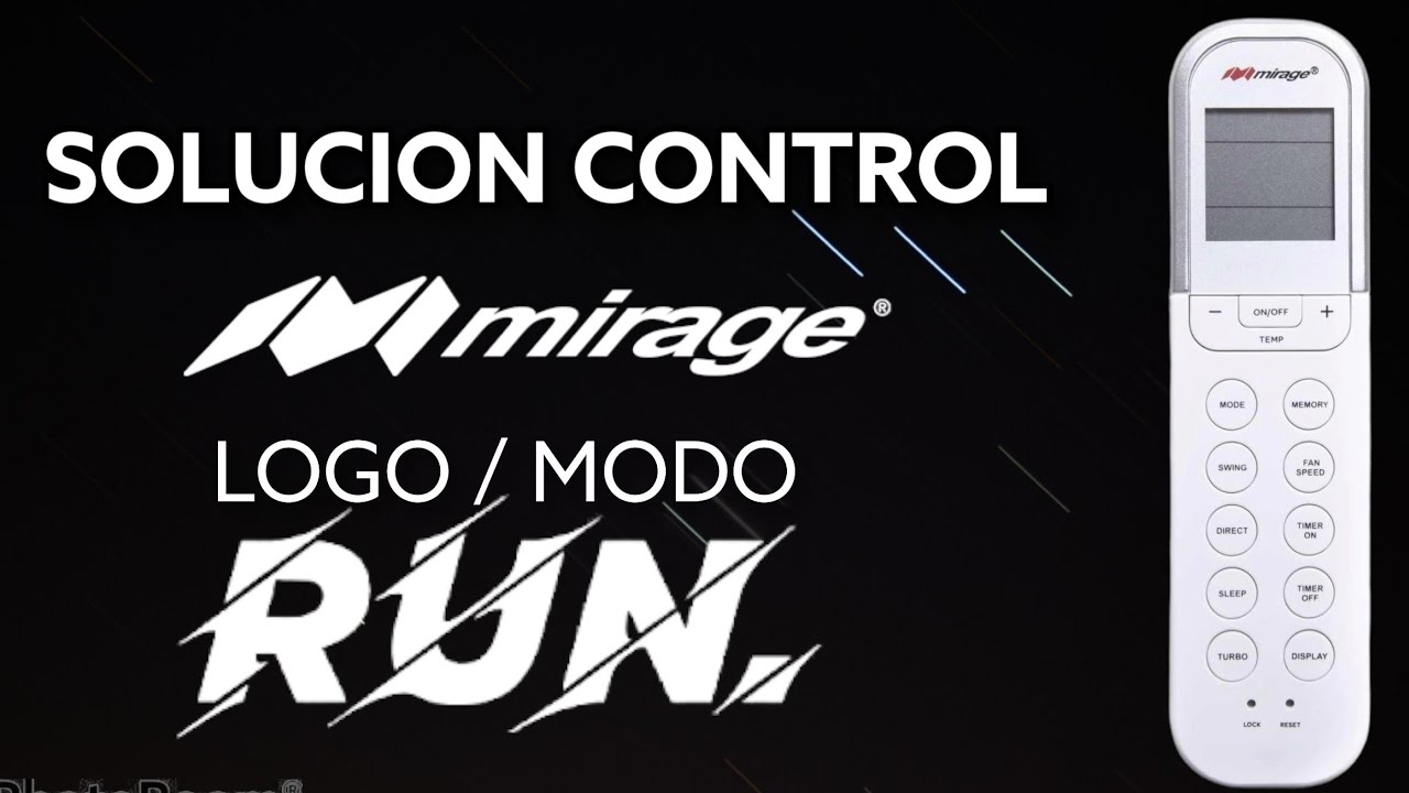 Control Mirage Quitar Modo RUN - YouTube