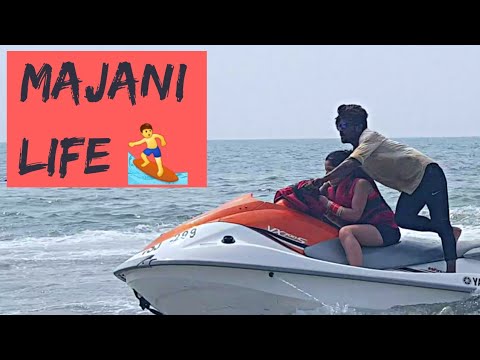 WATER SPORTS IN GOA || Parasailing, Banana Ride || GOA VLOG Final Part ...