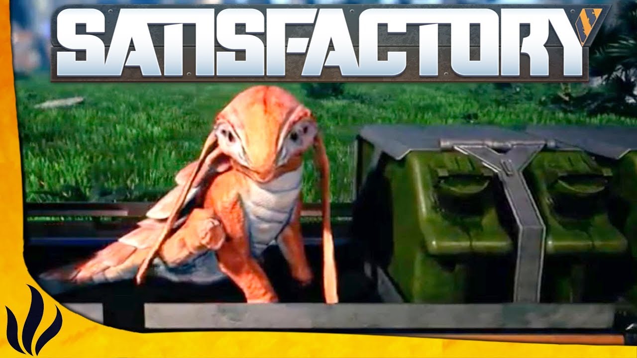 ON PEUT TAME CETTE CRÉATURE TROP MIGNONNE ! (Satisfactory #5) - YouTube