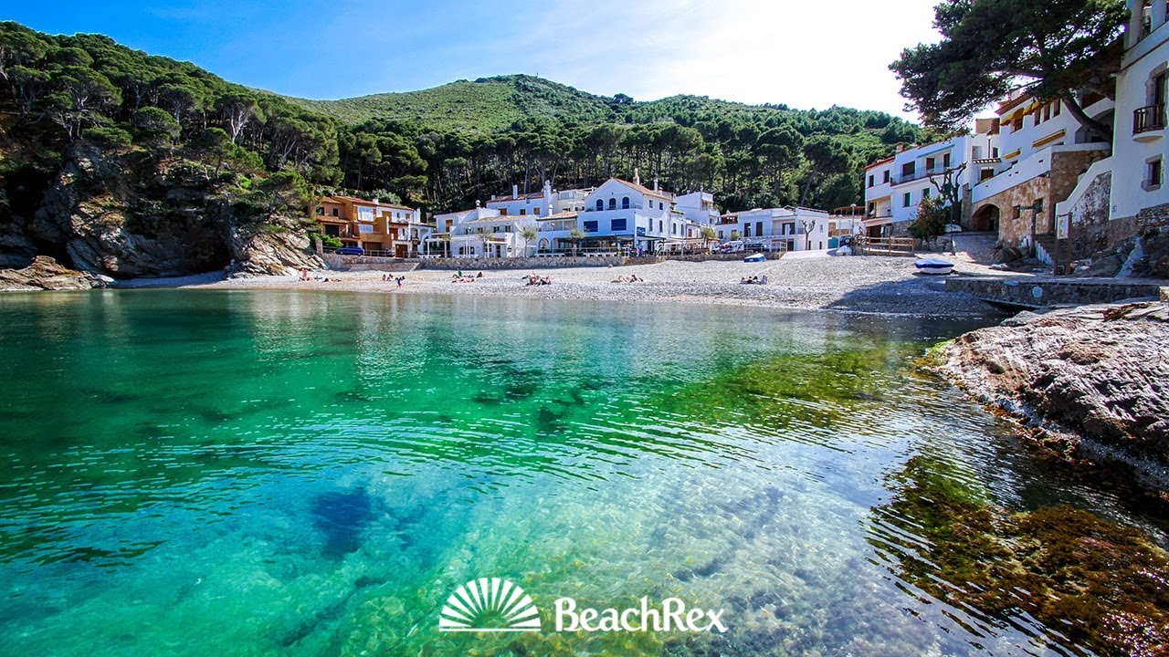 Playa Sa Tuna, Begur, Spain - YouTube