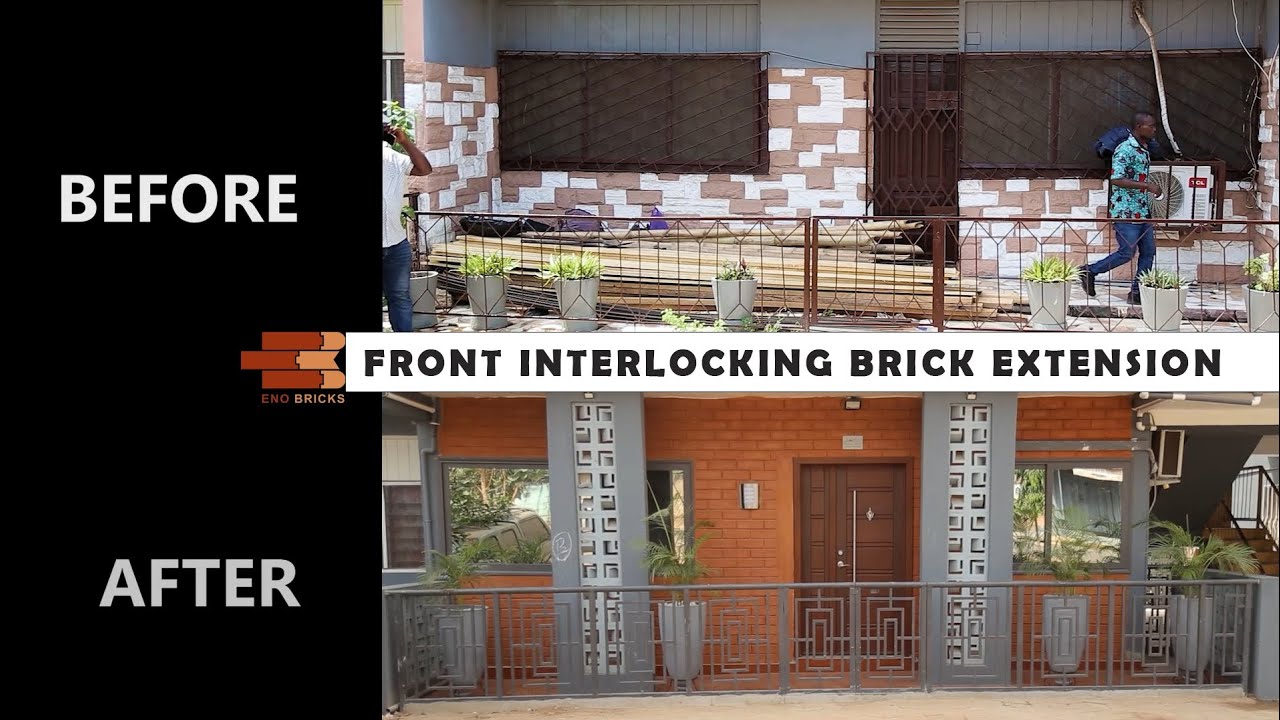 Front Interlocking brick extension ┆Time Lapse - YouTube