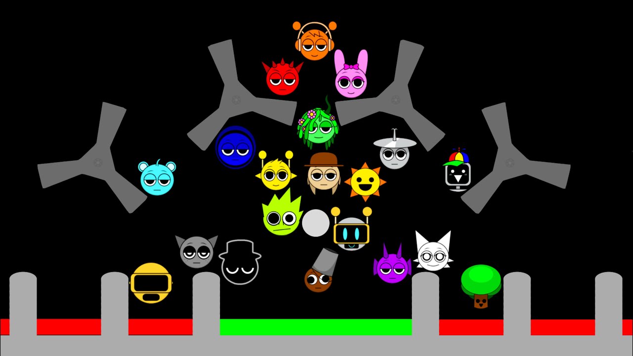 Incredibox Sprunki Marble Race in Algodoo │ Race 41. - YouTube