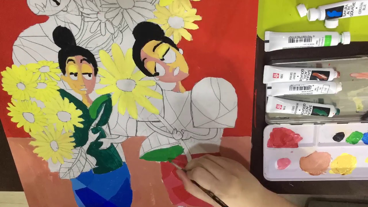 Autism Spectrum Arts// Acrylic Studies 2 - YouTube