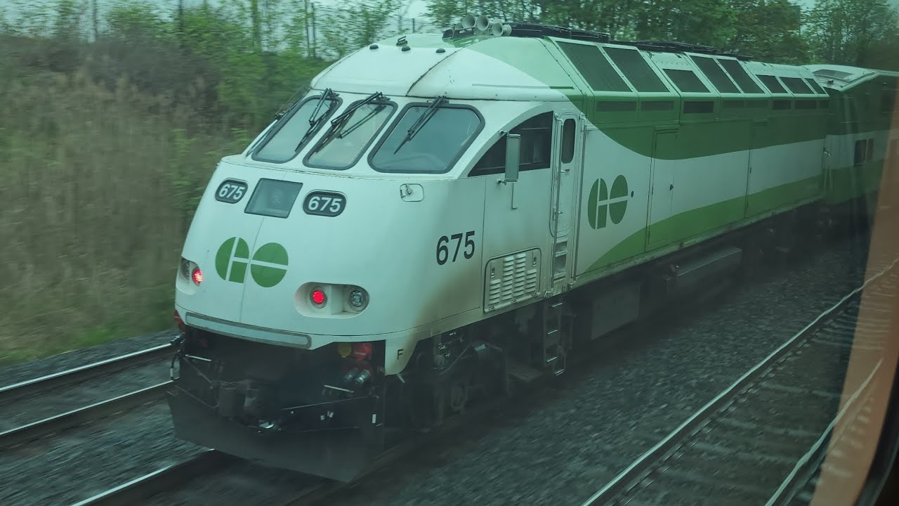 (Equipment Move) (Mid Old Cab Car 218) GO E-1960 (Niagara Express ...