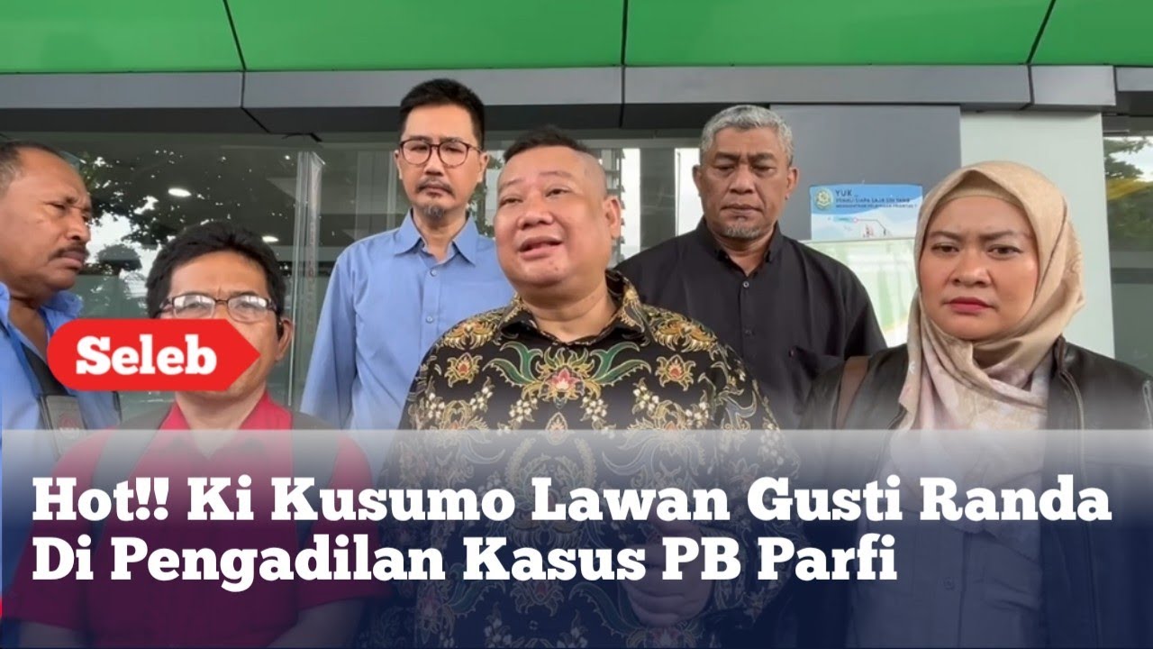 HOT!! KI KUSUMO BERPERKARA LAWAN GUSTI RANDA KASUS PB PARFI - YouTube