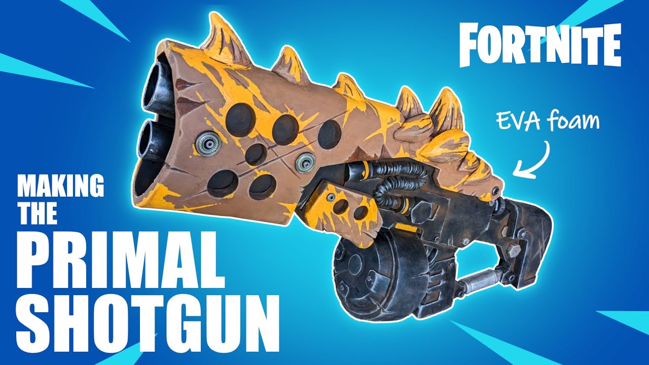 DIY foam weapon from FORTNITE - YouTube